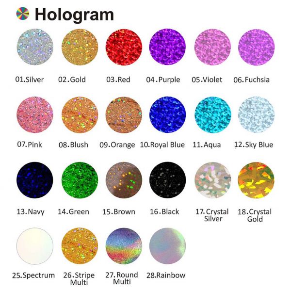 i-Tech Hologram Heat Transfer Film