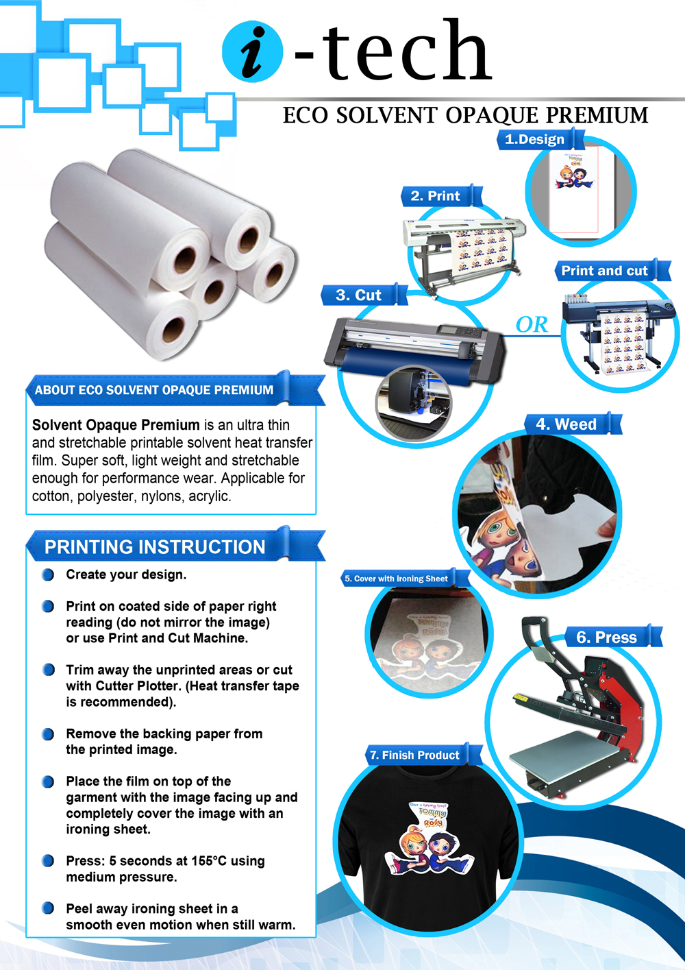 What is solvent transfer film