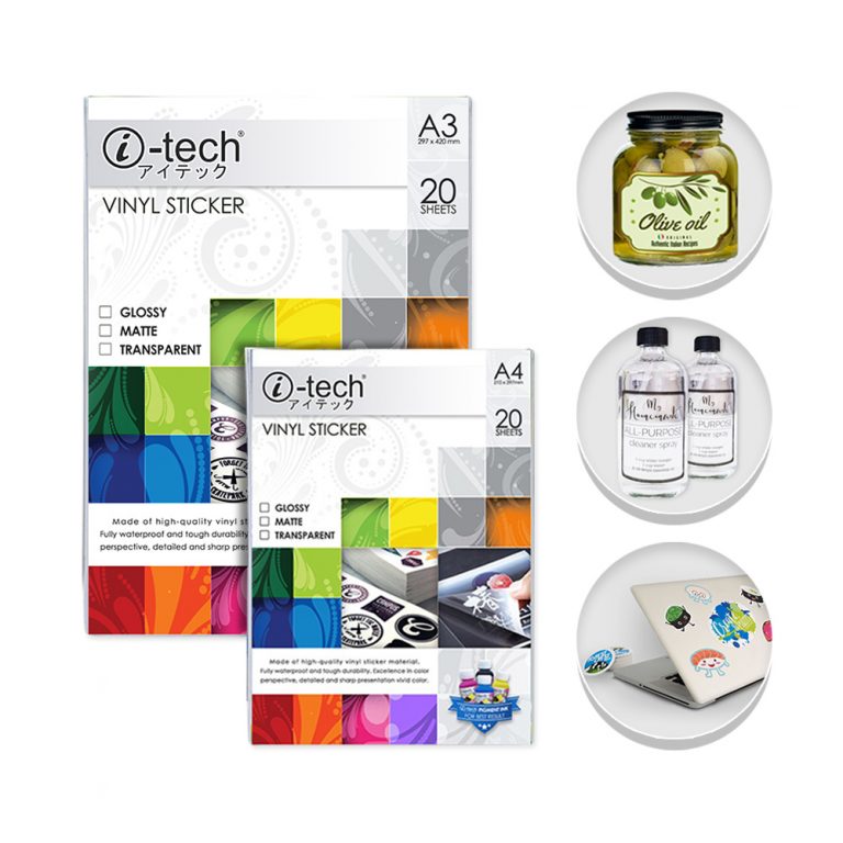 QUAFF Vinyl Inkjet Sticker