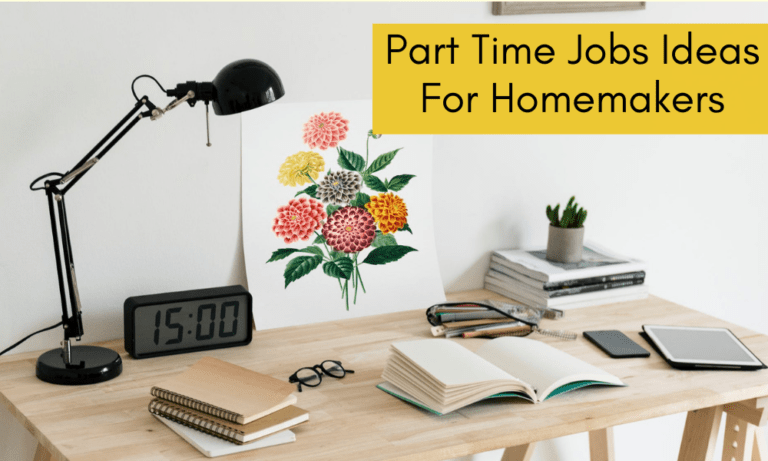 6 Best Part Time Jobs Ideas For Homemakers - DIY PRINTING Online Store