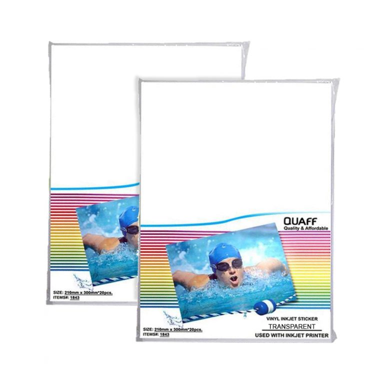 QUAFF Vinyl Inkjet Sticker