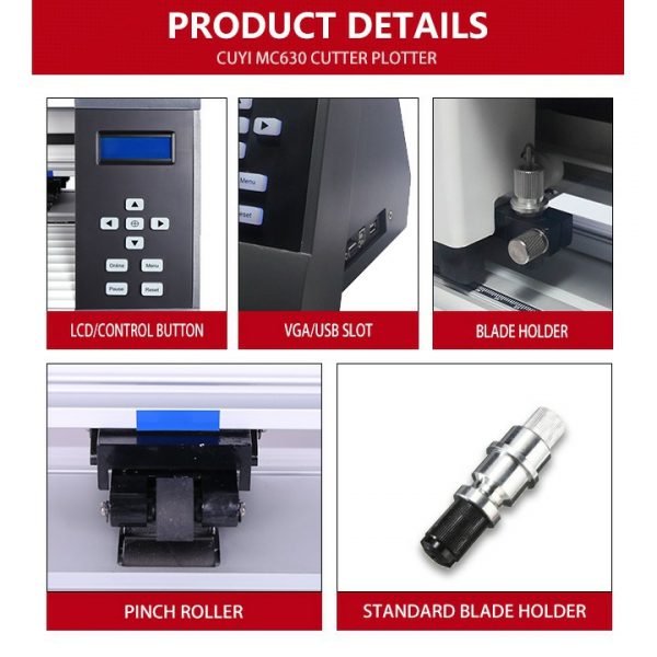 Cuyi MC630 Cutter Plotter 24" - DIY PRINTING Online Store