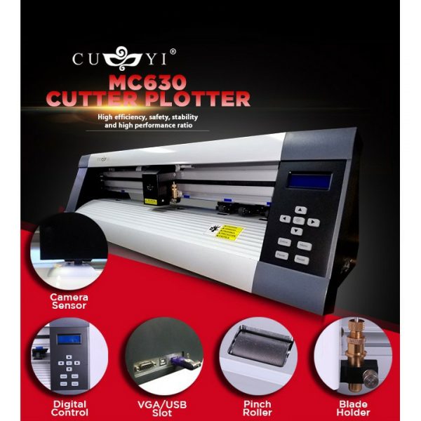 Cuyi MC630 Cutter Plotter 24" - DIY PRINTING Online Store