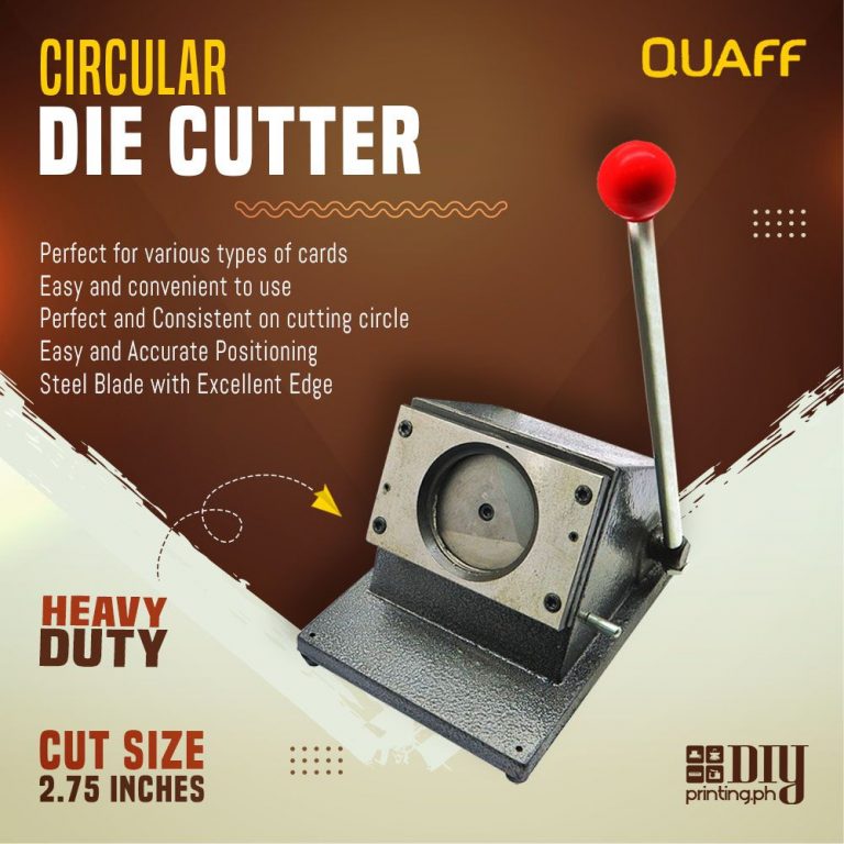 Quaff PVC Die Cutter Circular