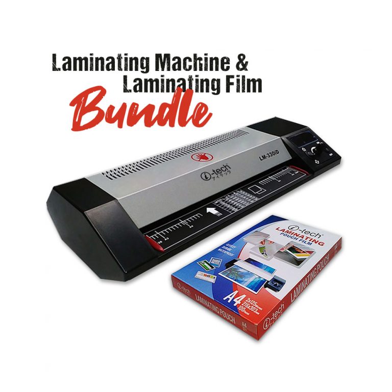 i-Tech Laminating Machine Bundle with i-Tech Laminating Film - DIY ...