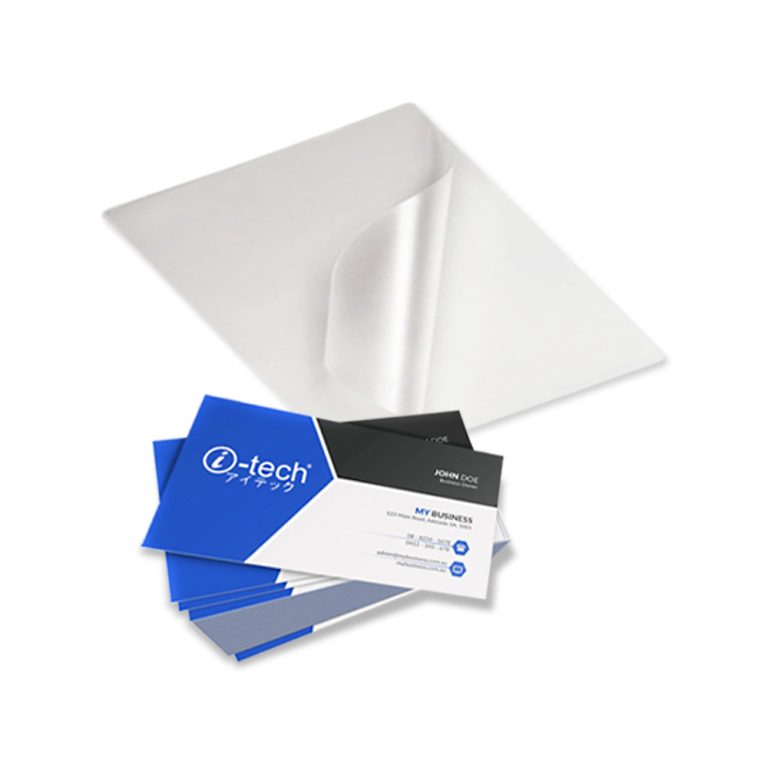 i-Tech Calling Card Laminating Film - DIY PRINTING Online Store